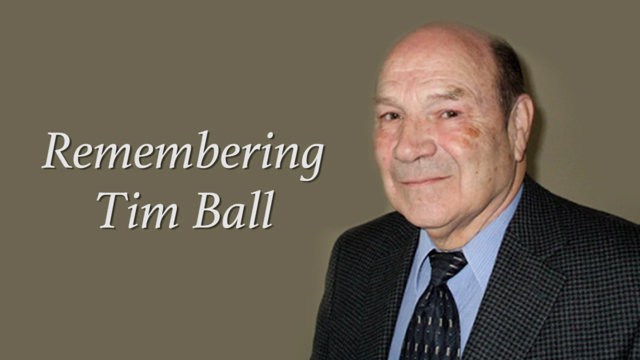 - Remembering Tim Ball - via NAMELY LIBERTY