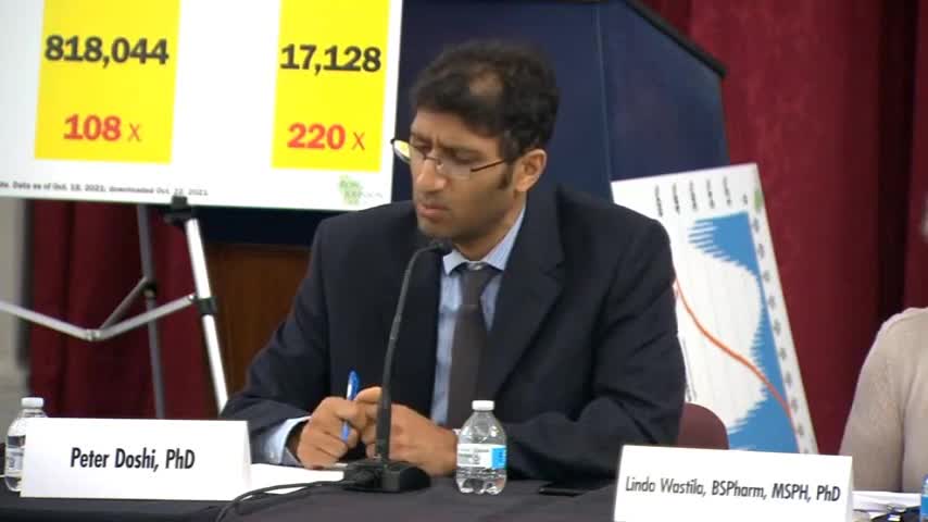 - Senator Johnson Vaccine Panel: BMJ Editor Professor Peter Doshi ...