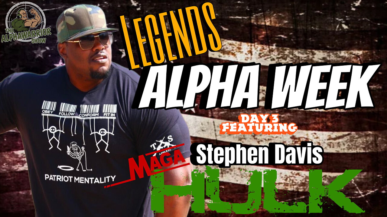- Unleashing the MAGA HULK: Redefining Alpha Masculinity with STEPHEN ...