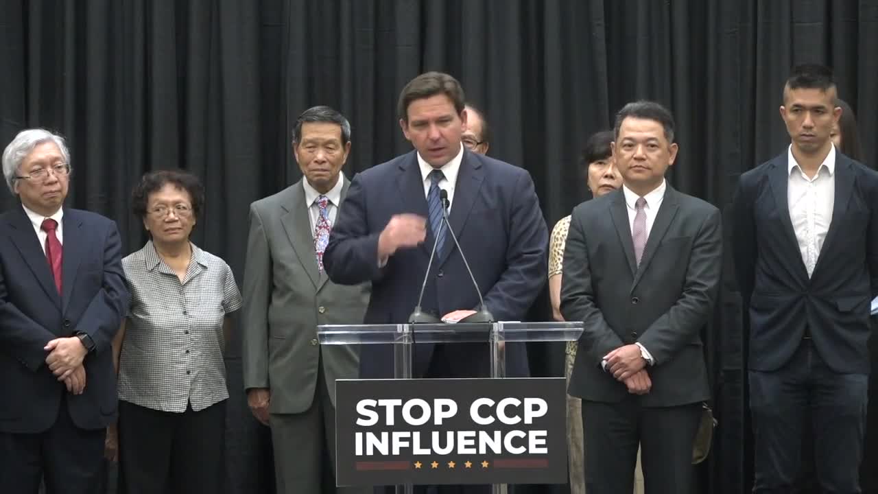 - Gov. Ron DeSantis Proposes Legislation to STOP the CCP from Buying Up ...