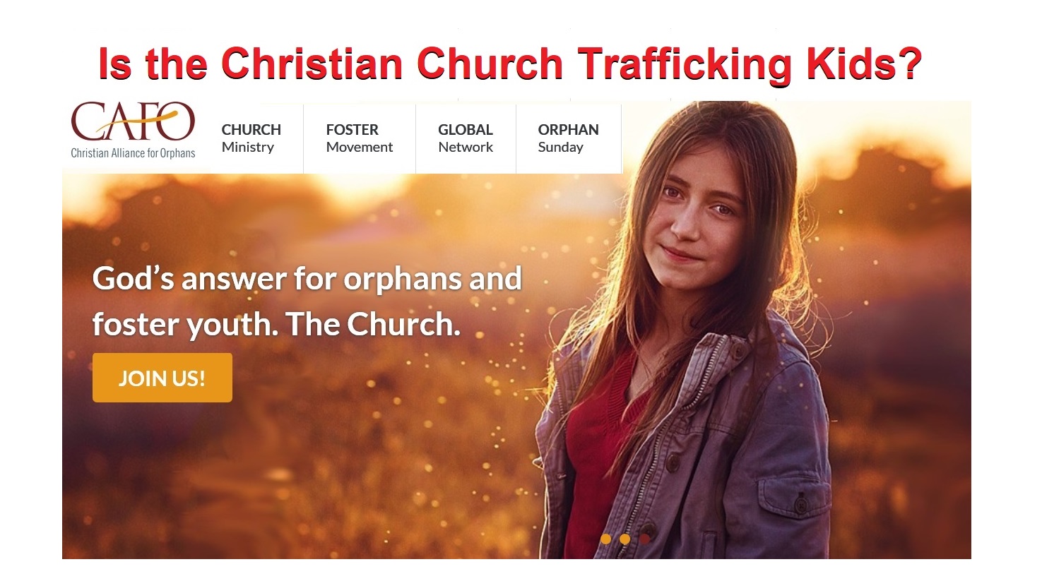 - Christian Churches Redefine the Meaning of “Orphan” to Justify ...