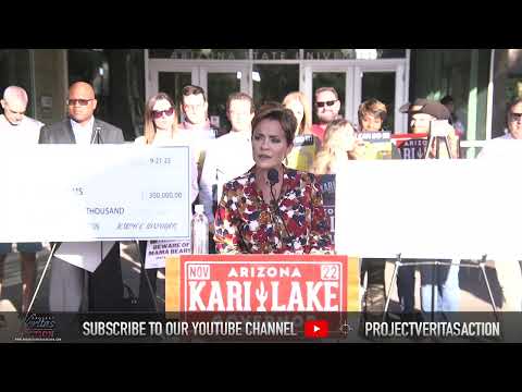 - Kari Lake Asked About Katie Hobbs' Campaign and Veritas Revealing ...